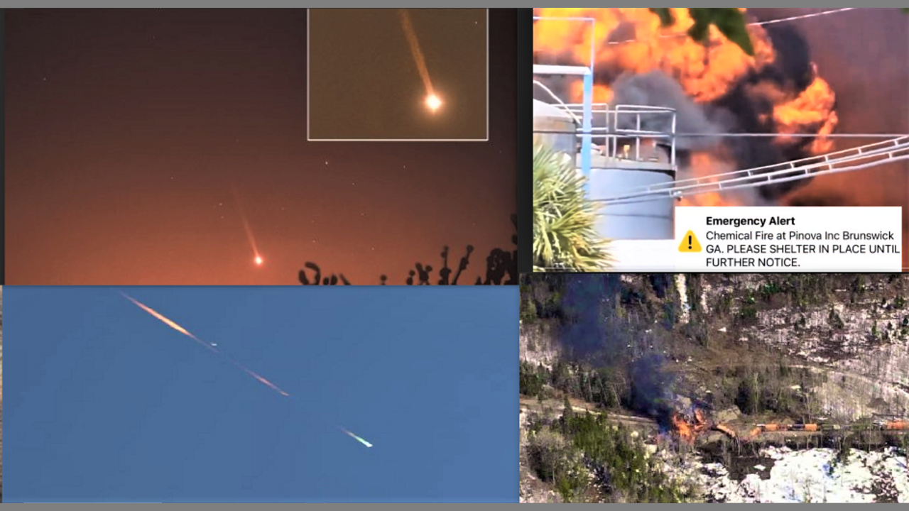 METEOR EXPLODES OVER ISRAEL*MERCURY HAS A TAIL?*HAZARDOUS TRAIN ...