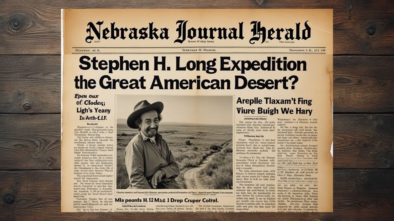 Stephen H. Long's Expedition - Labeling Nebraska as the "Great American ...