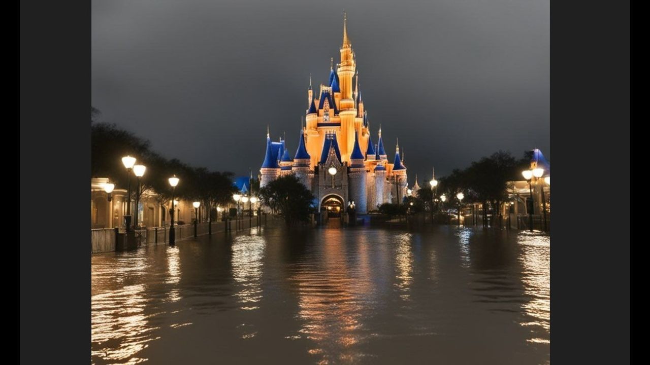 Disney World Flooded in Florida from Hurricane Milton - Brighteon.com