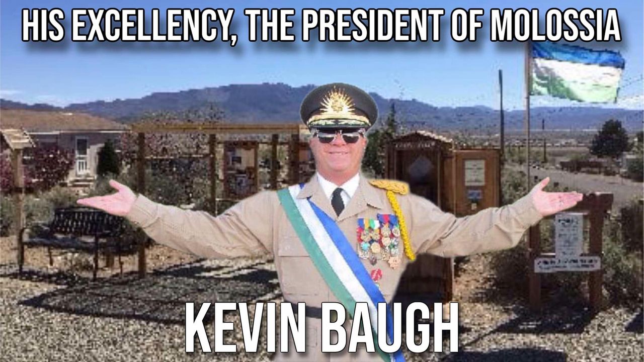 His Excellency, President of Molossia, Kevin Baugh | Interview ...