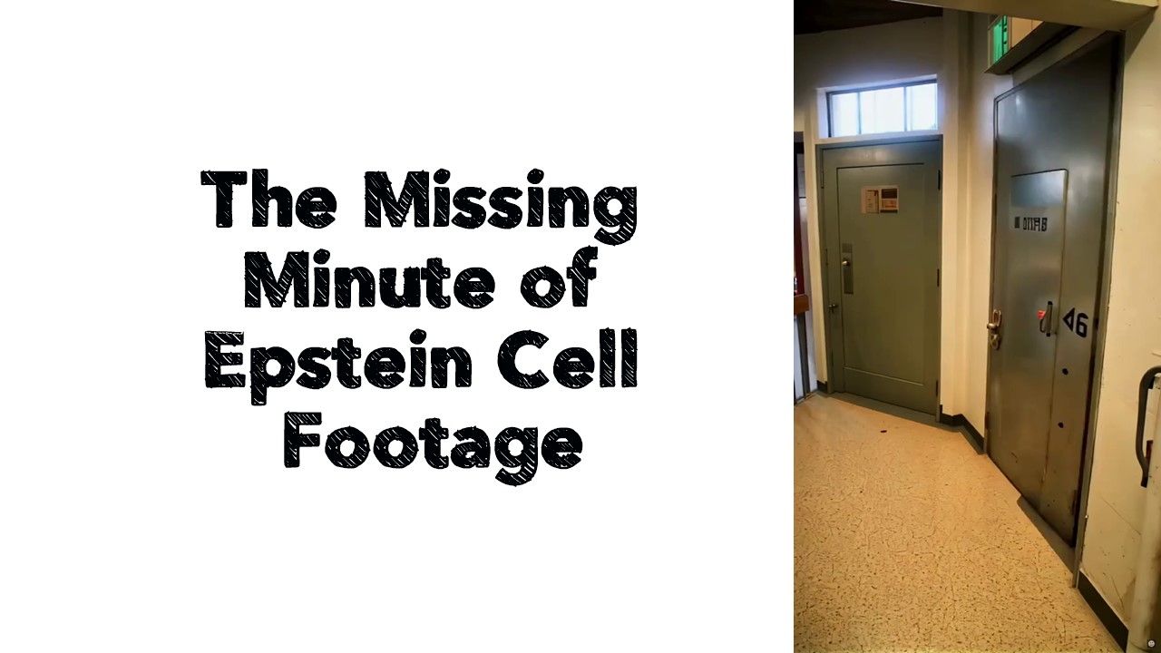 The Missing Minute of Epstein Cell Footage - Brighteon.com