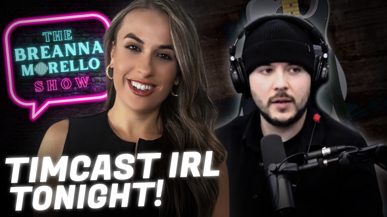 BEHIND THE SCENES | Breanna Morello Joins Timcast IRL Tonight ...