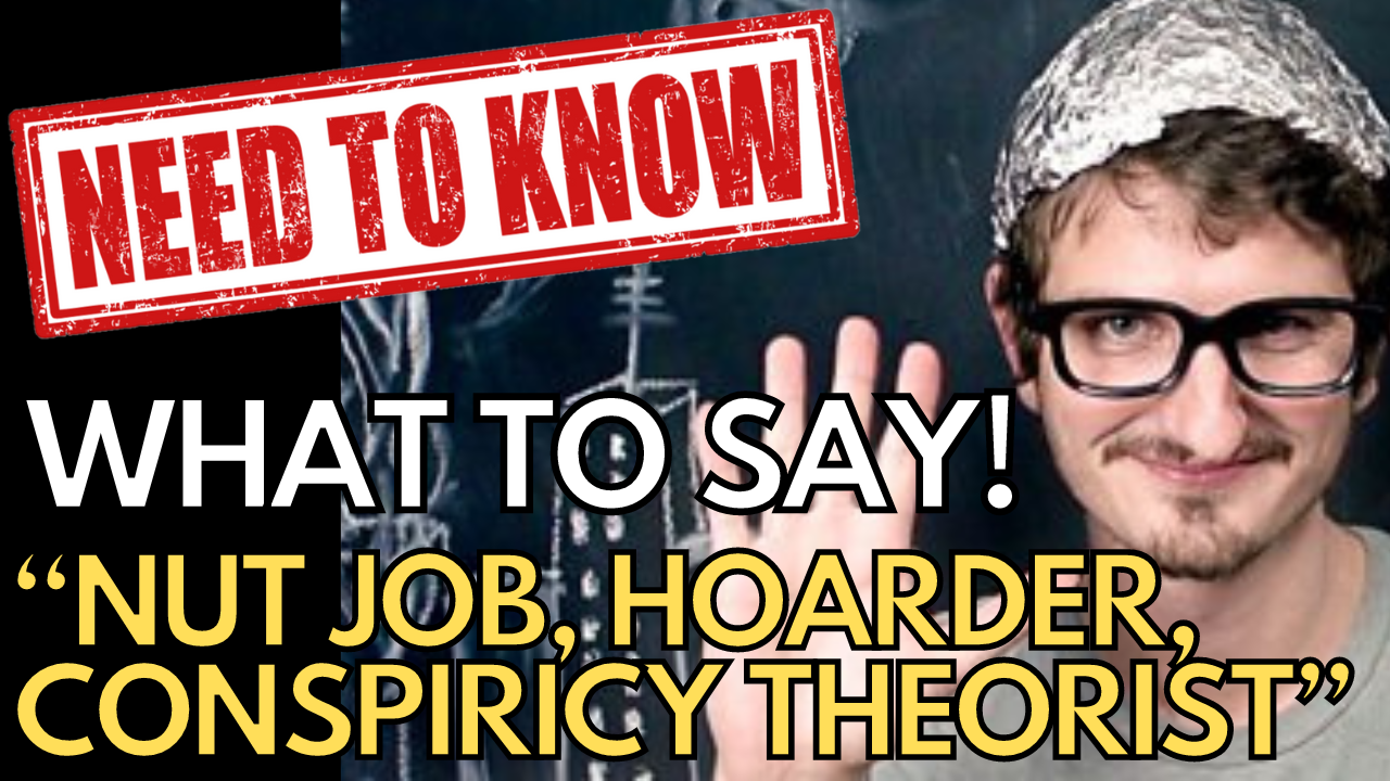 NEED TO KNOW: What to Say When People Call You A Conspiracy Theorist ...