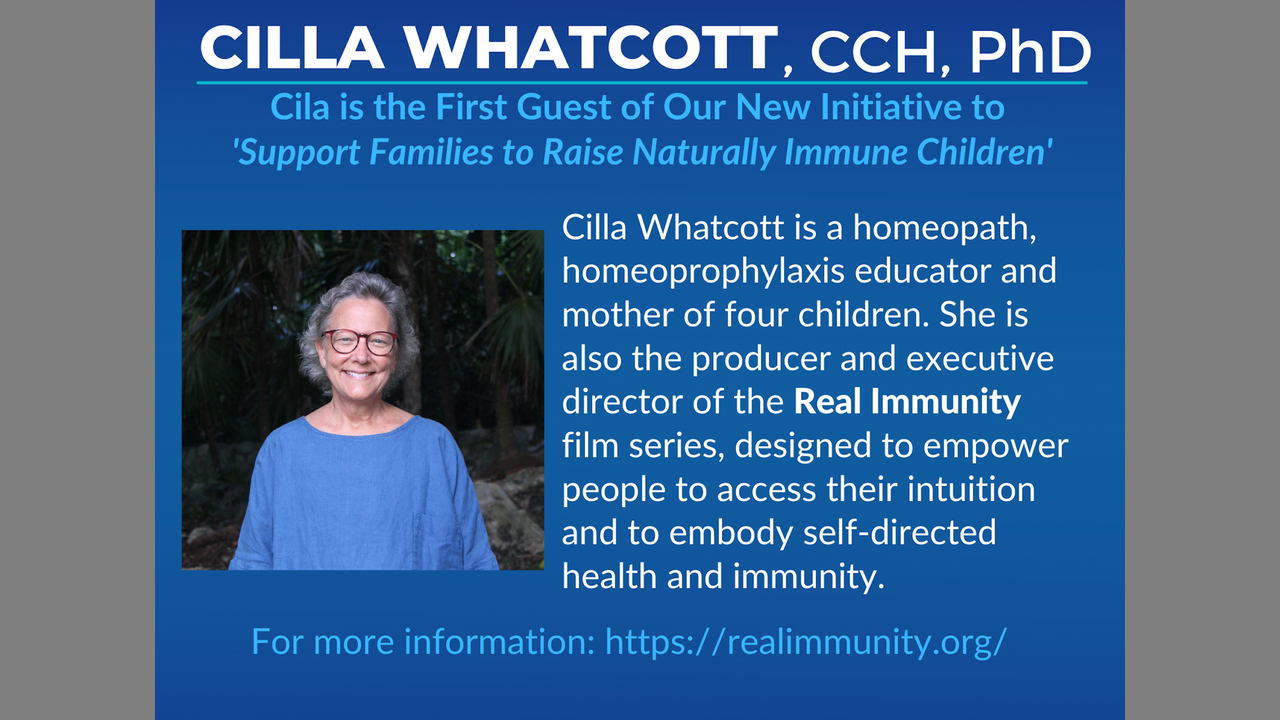 Cilla Whatcott - Homeopathy & Homeoprophylaxis for Improved Natural ...