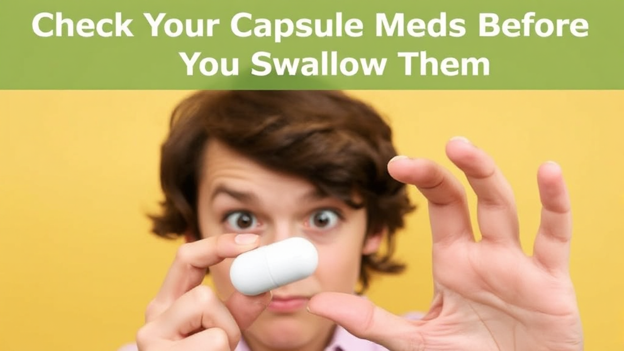 CHECK YOUR CAPSULE MEDS BEFORE YOU SWALLOW THEM - Brighteon .com