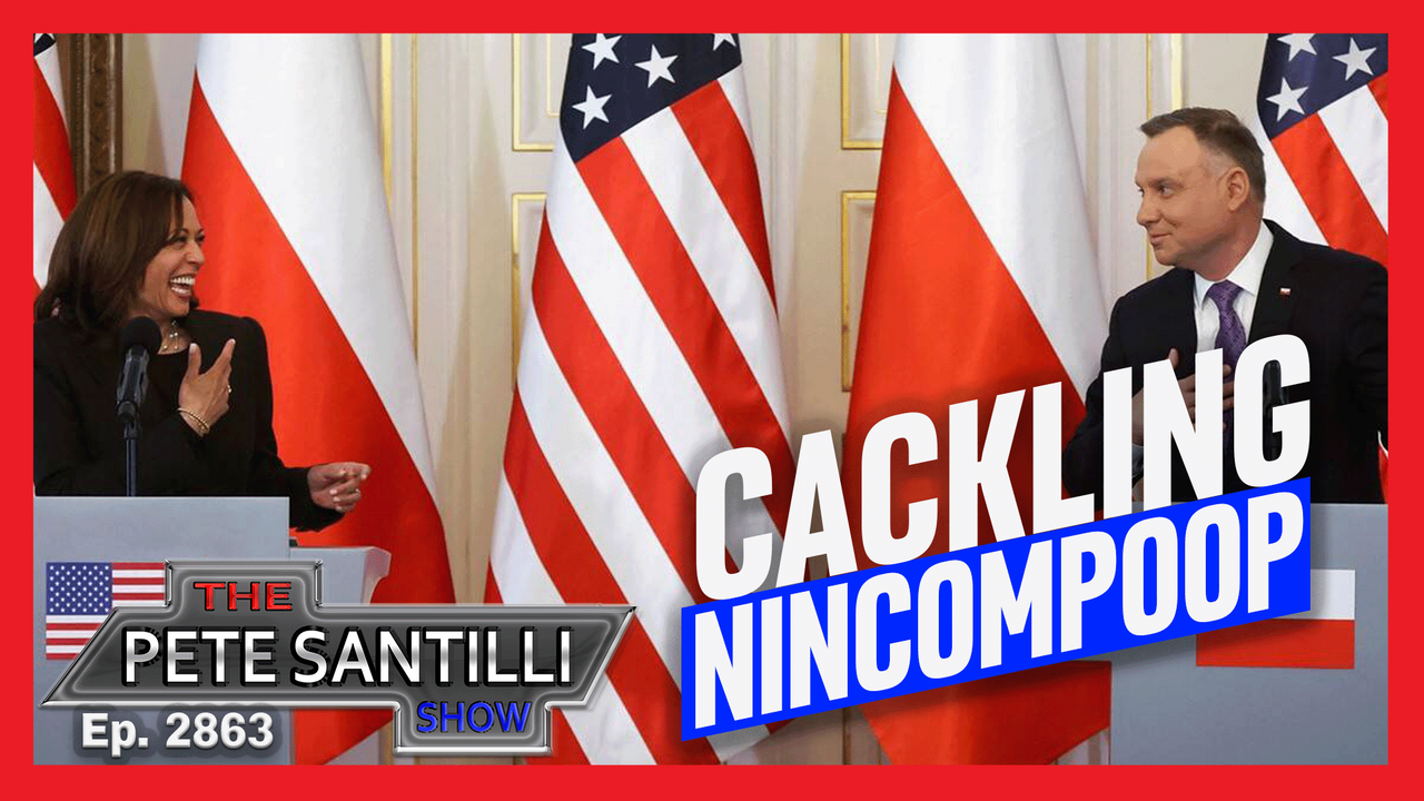 "CACKLING NINCOMPOOP" KAMALA HARRIS IS THE LAUGHING STOCK OF THE ENTIRE ...