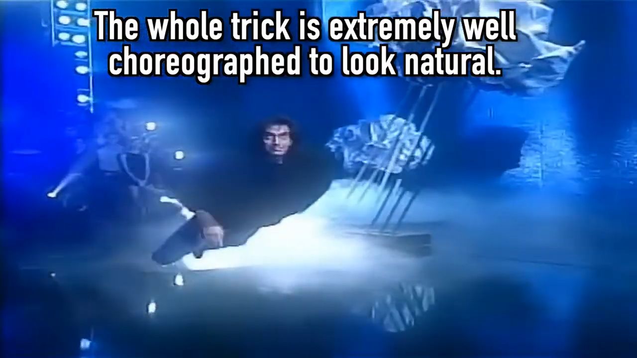 How David Copperfield Flys And Floats Live On Stage Trick Revealed ...