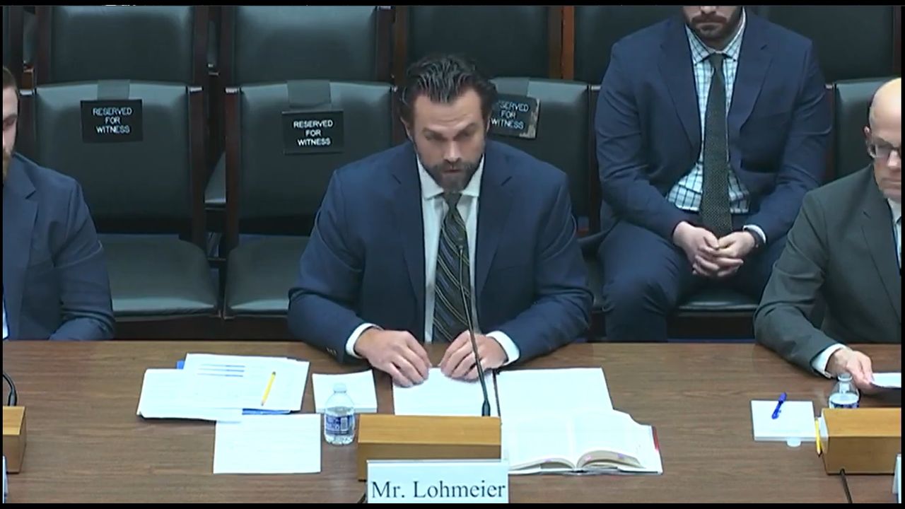 Former Lt Col Space Force Commander Matt Lohmeier testifies on DEI ...