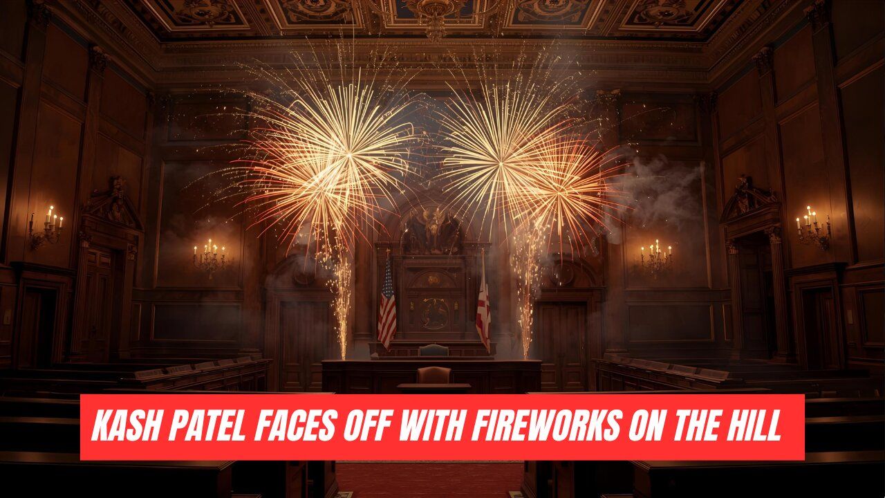 Kash Patel Faces Off with Fireworks on The Hill - Brighteon .com