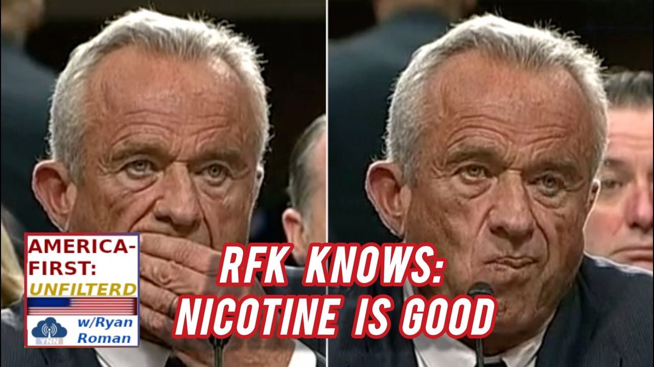 RFK Jr. CAUGHT Chewing Nicotine During Senate Confirmation Hearing ...