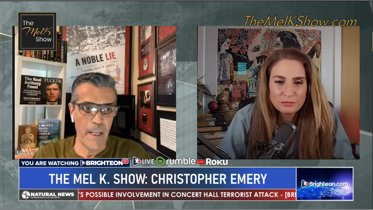3/28/2024 The Mel K Show: Mel K ft. Christopher Emery - Brighteon.com