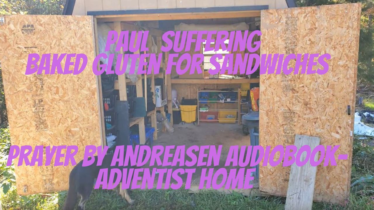 Paul - Suffering - Baked Gluten for Sandwiches - Prayer by Andreasen ...