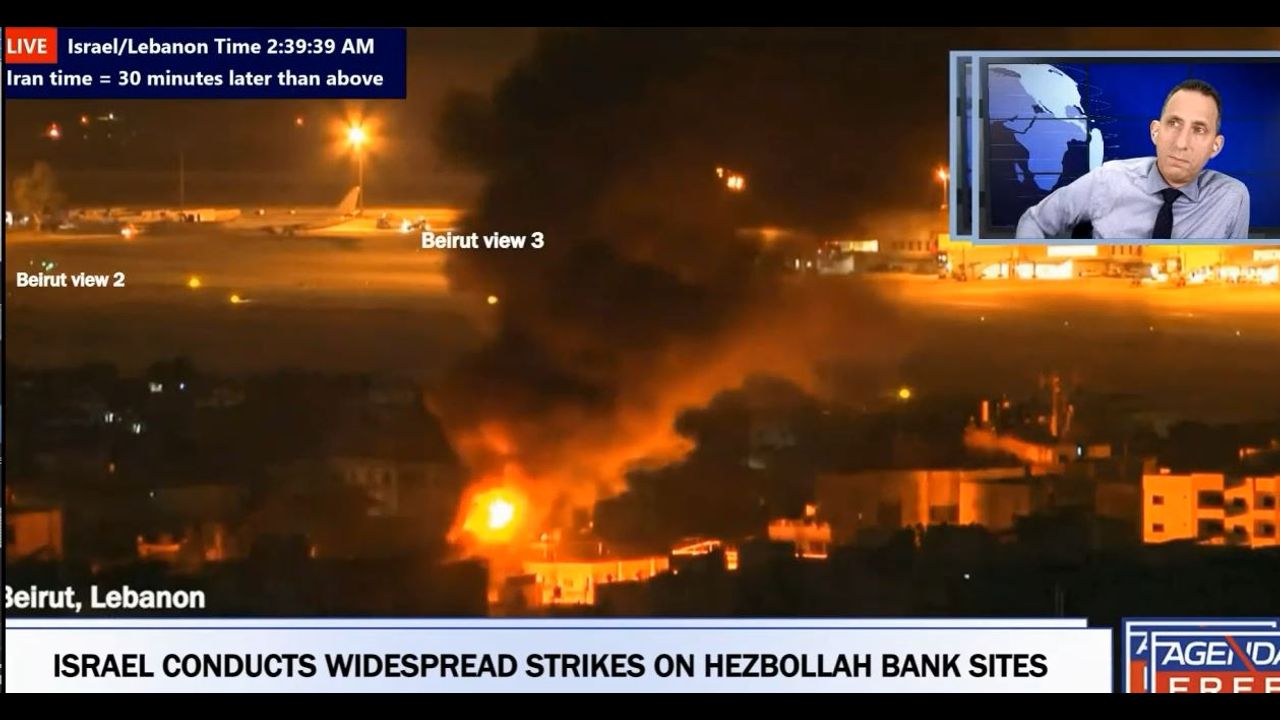 Beirut Israel Strikes Near Airport Hits Banking Institution Branches 10 ...