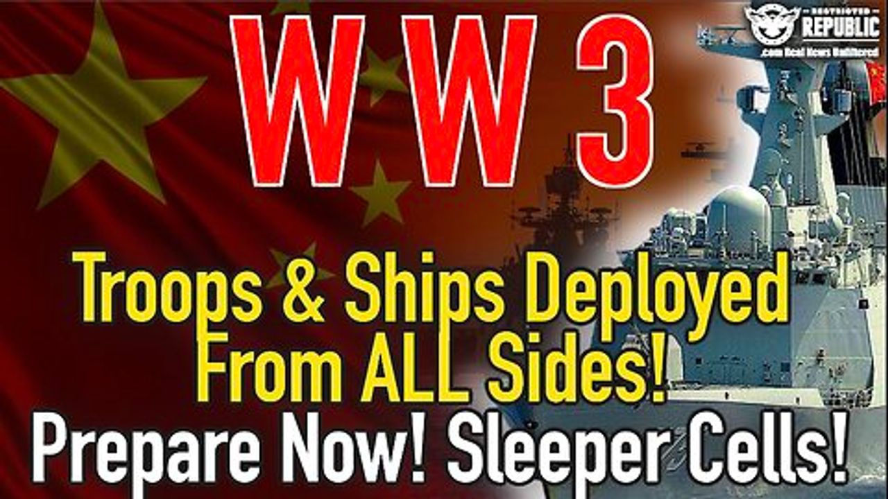 Restricted Republic, 10.24.23, Tuesday, WW3!!! Troops & Ships Deployed ...