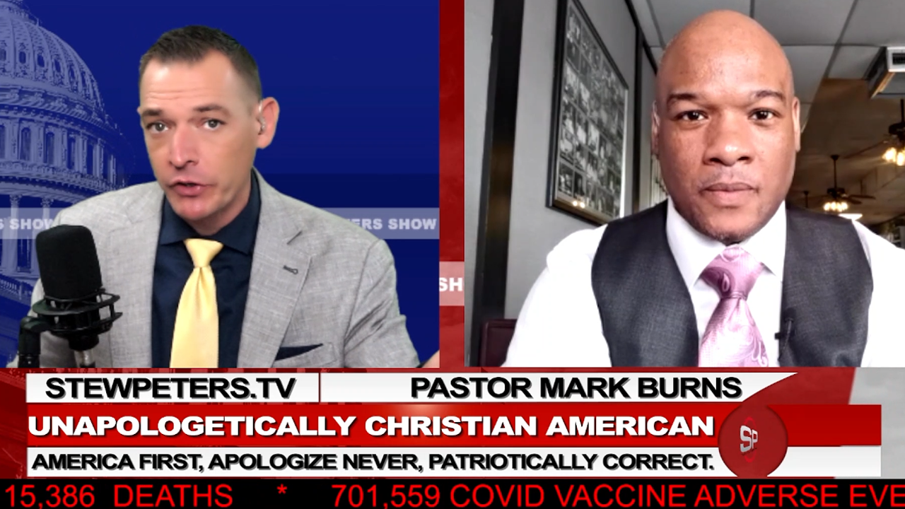 10/12/21 The Stew Peters Show Ft. Kelly Bouma, Pastor Mark Burns & More ...