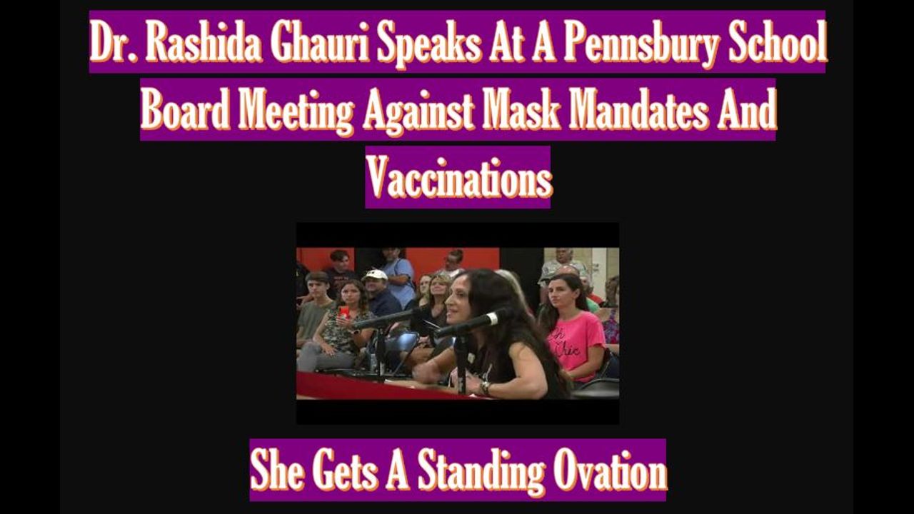 Dr. Rashida Ghauri Speaks At A Pennsbury School Board Meeting Against ...