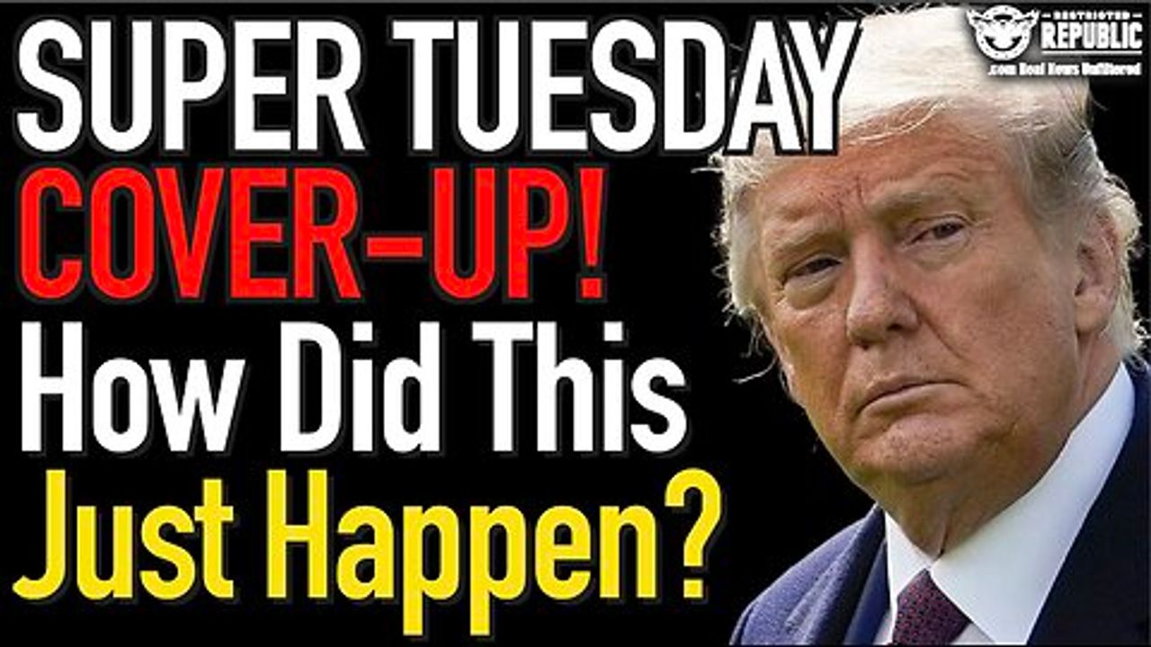 Restricted, Republic, 03.05.24, Tuesday, SUPER TUESDAY COVER-UP! How ...
