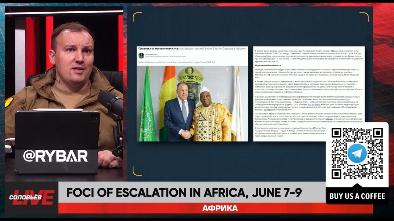 Rybar Live: Foci of Escalation in Africa, June 7-9 - Brighteon.com