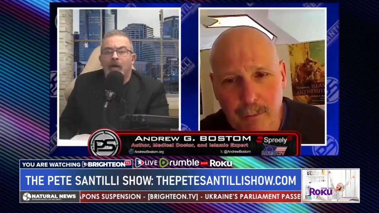 5/13/2024 The Pete Santilli Show ft. Andrew G. Bostom - Brighteon .com