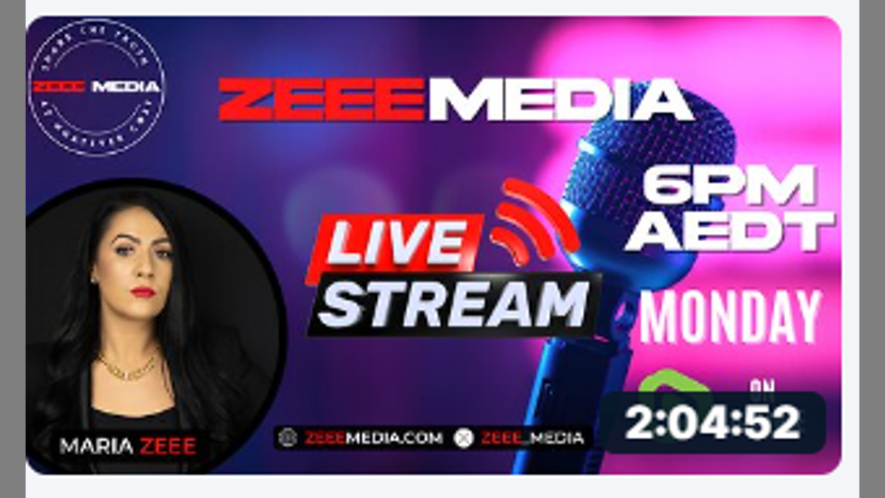 Maria Zeee LIVE @ 6PM - CERN to Upload Humans to the Cloud During Solar Eclipse? - Brighteon.com