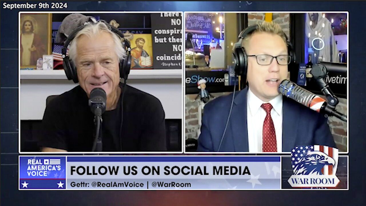 Peter Navarro | Peter Navarro & Clay Clark Discuss Pew Research ...