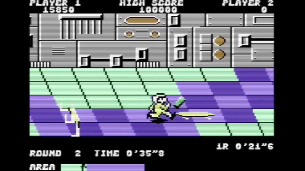 Metro-Cross (1987, C64) - Brighteon.com
