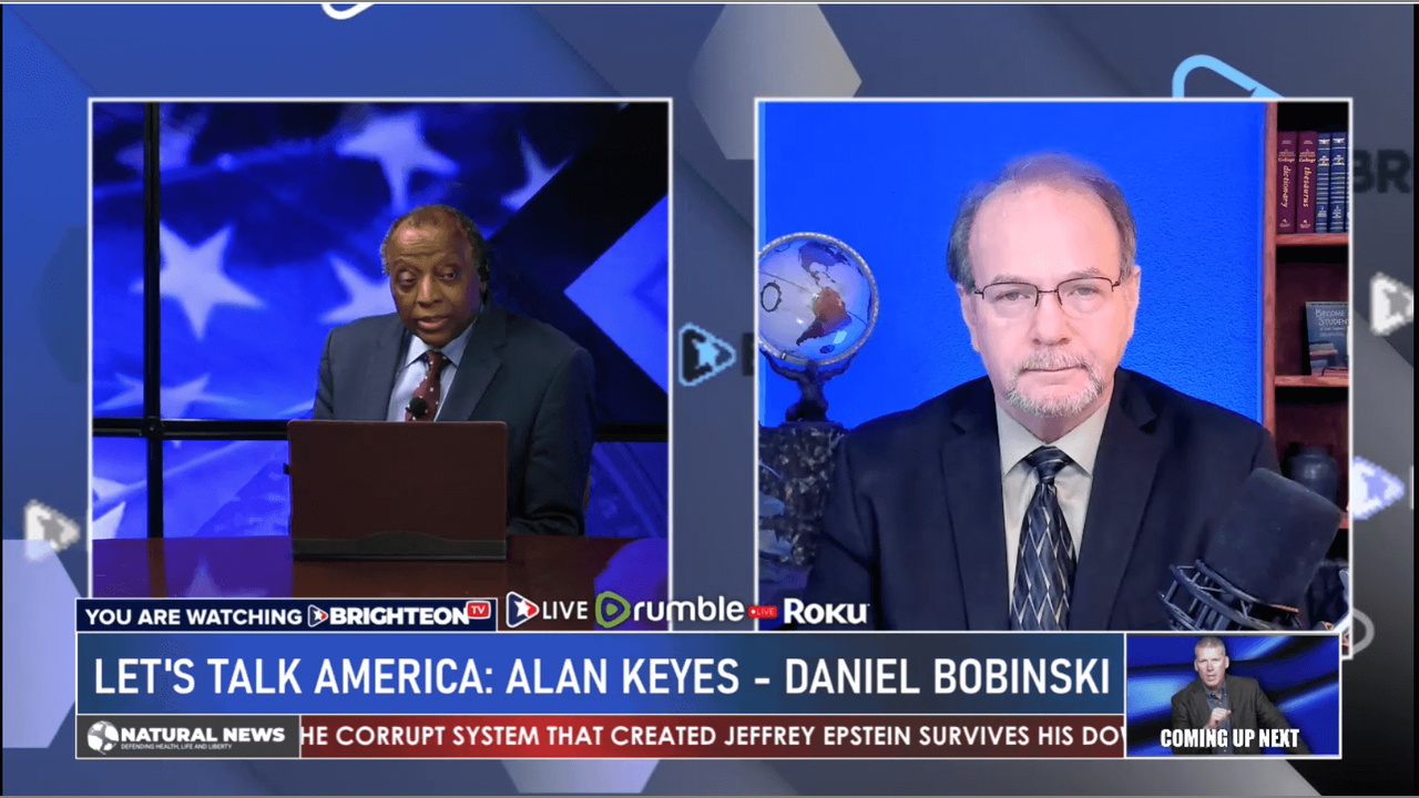 1/8/2024 Let's Talk America: Alan Keyes ft Daniel Bobinski - Brighteon.com
