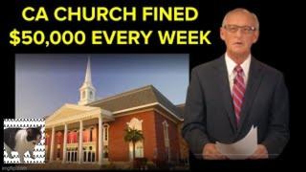 CA CHURCH FINED $50,000 EVERY WEEK ⛨ PASTOR JACK TRIEBER OF NORTH ...