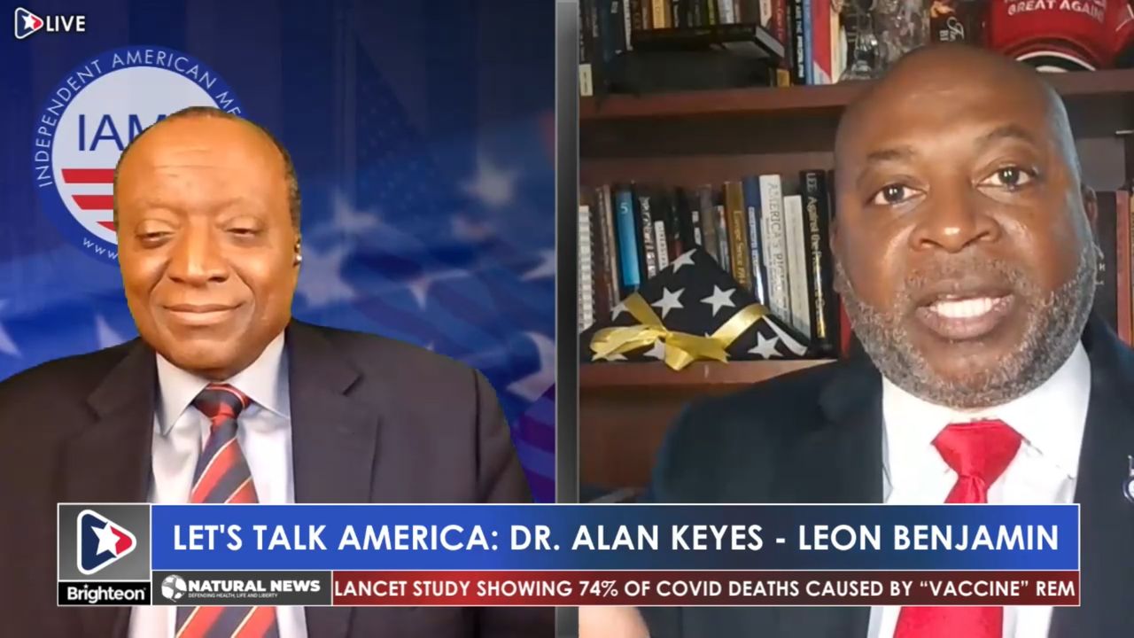 7/12/2023 Let's Talk America: Alan Keyes ft. Leon Benjamin - Brighteon.com