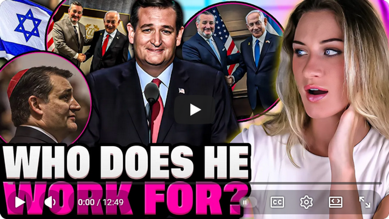 'Ted Cruz PANICS After Voters Discover ISRAEL Is His REAL Priority ...