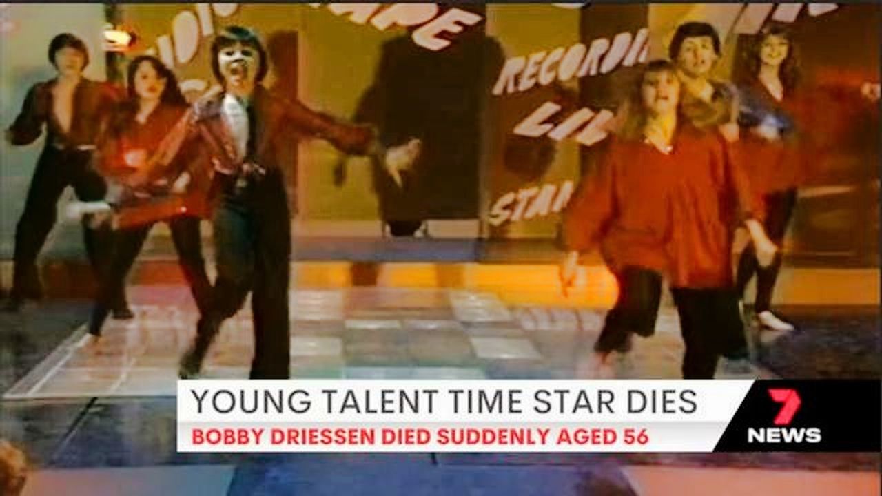 Australian former Young Talent Time Star, Bobby Driessen dies suddenly ...