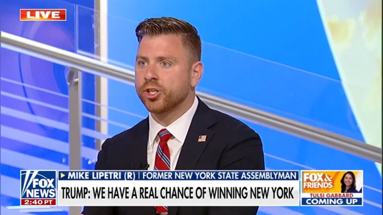 Trump says he has a 'real chance' to win this deep-blue state in ...