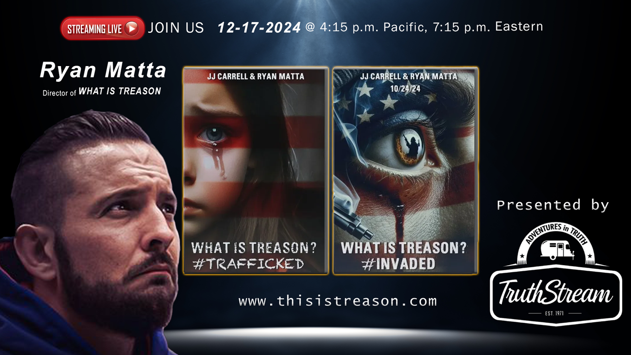 Ryan Matta, Director of What is Treason films and Operation Amber Alert ...