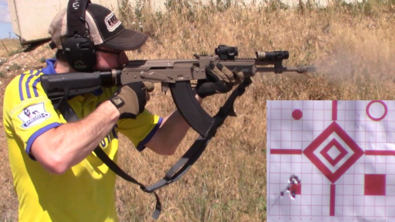 Shooting Red Squares with a Gucci Rifle Dynamics AK47 - Brighteon.com