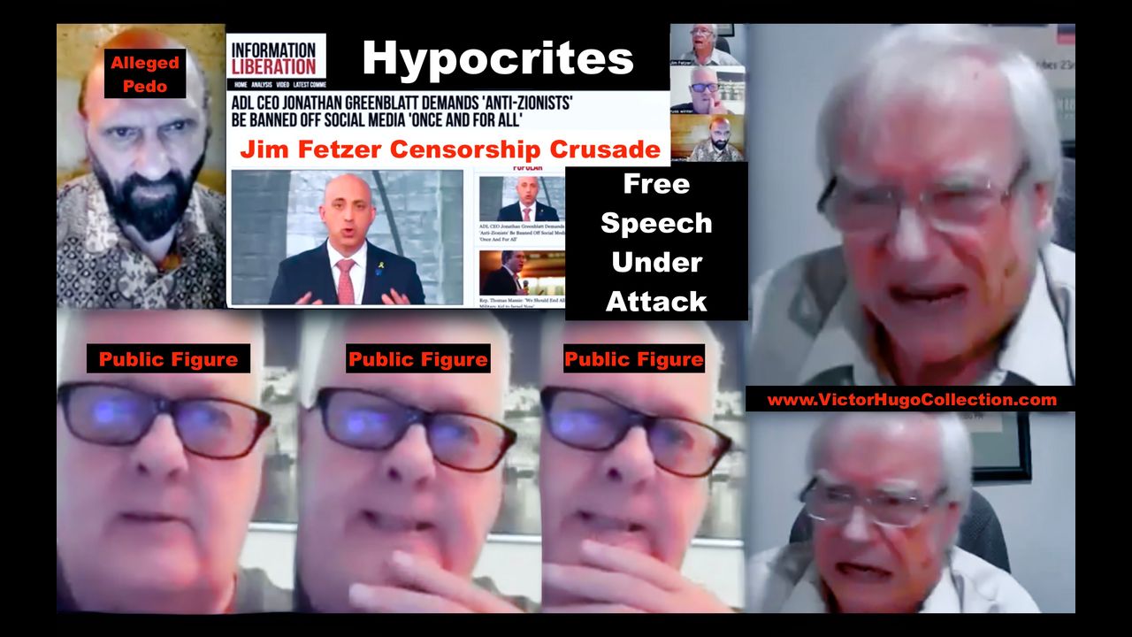 ADL Jonathan Greenblatt Upsets Antisemite Jim Fetzer Herpe Russ Winter ...