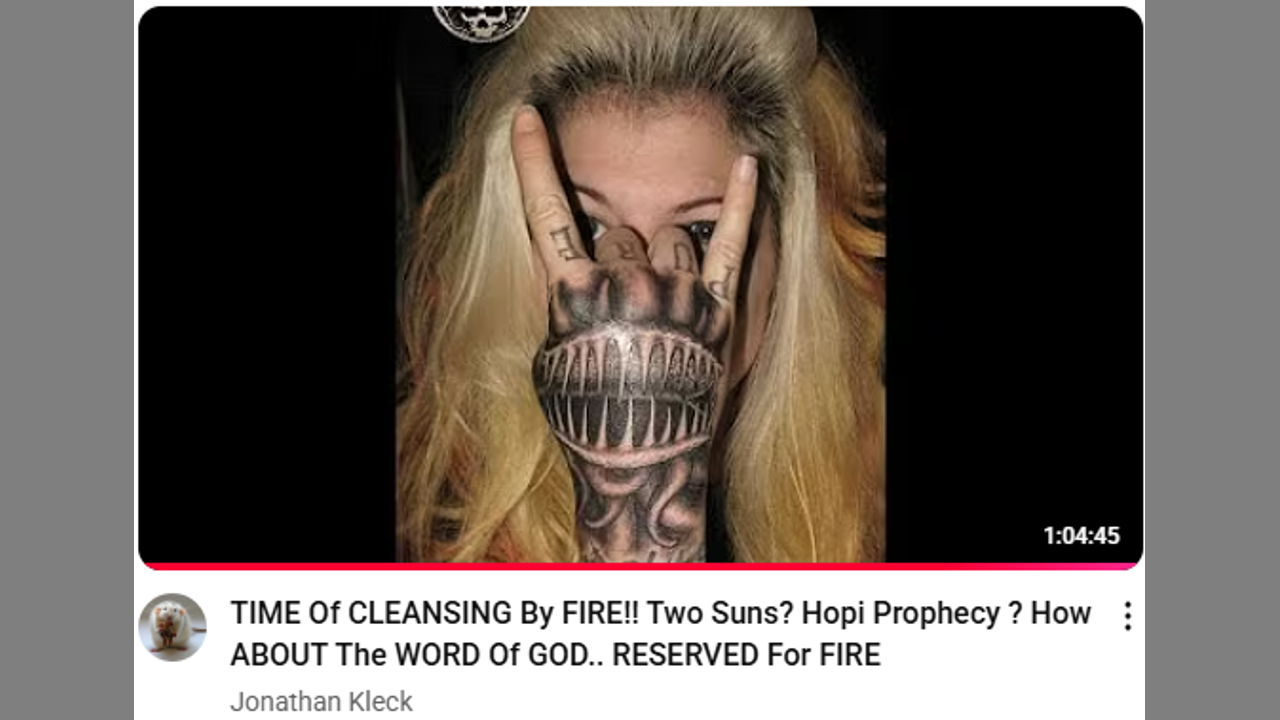 TIME Of CLEANSING By FIRE!! Two Suns? Hopi Prophecy ? How ABOUT The ...