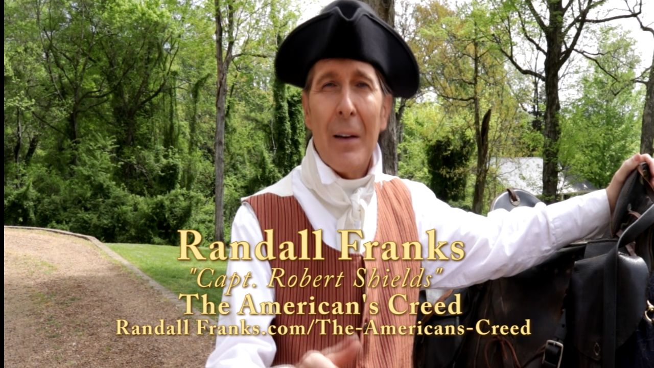 Actor/Director Randall Franks The American's Creed Promo (30 Seconds ...