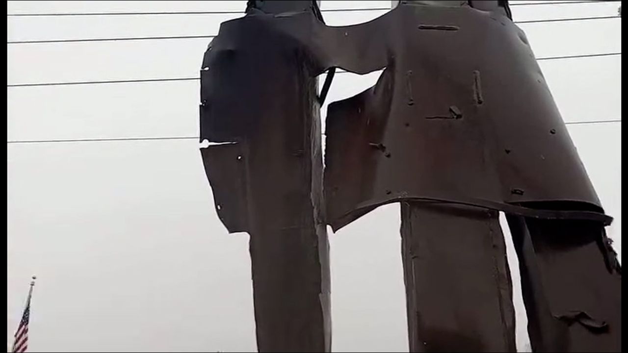 RADIATION DETECTED on a section of external columns from WTC ...