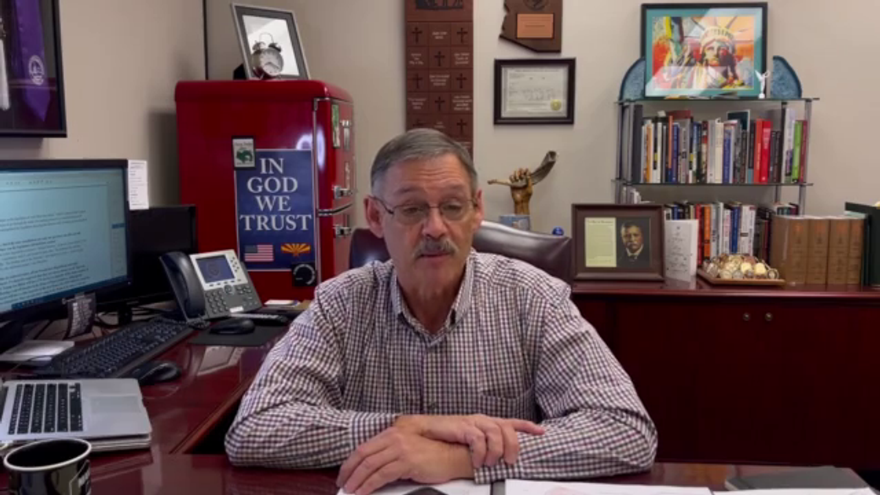 AZ State Rep. Mark Fincham, I Actually Have A Resolution In Markup ...