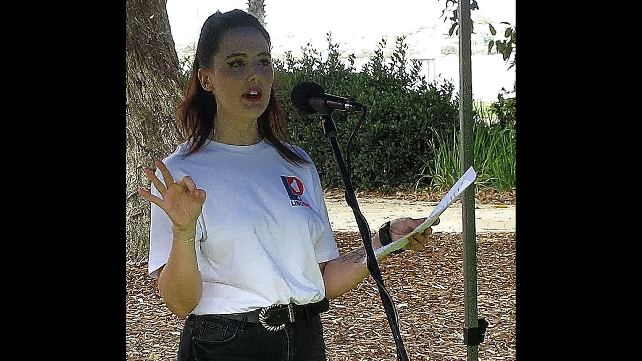 08 Perth March Against Mandates [Liberal Democrats, Kate Fantinel ...