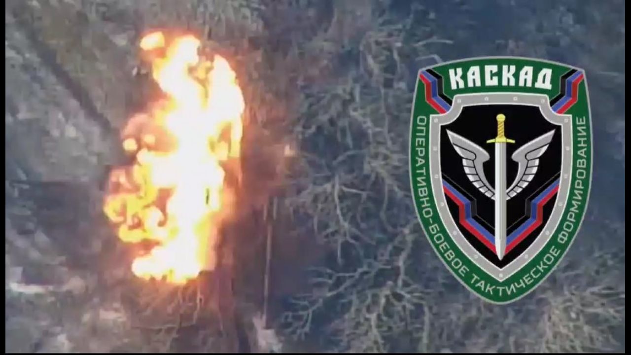 Soldiers of the OBTF "Kaskad" sent a Kamikaze Drone Lancet into the ...