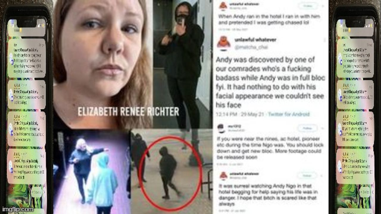 PANTIFA MAKES DAILY GROUP CHATS OF THEIR PLANNED SCUMBAGGERY 📲 AND THEN ...