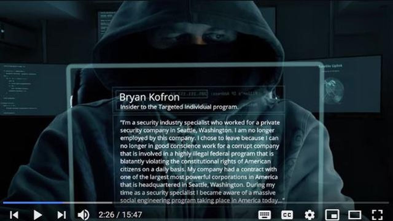 Targeted Individuals - SECURITY INDUSTRY SPECIALIST TELLS ALL: Bryan ...