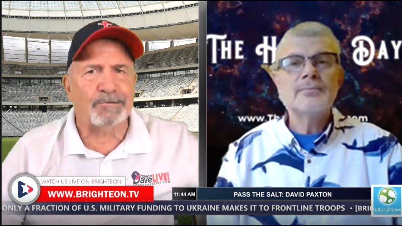 8/15/2022 Pass The Salt: Coach Dave Daubenmire ft. David Paxton ...