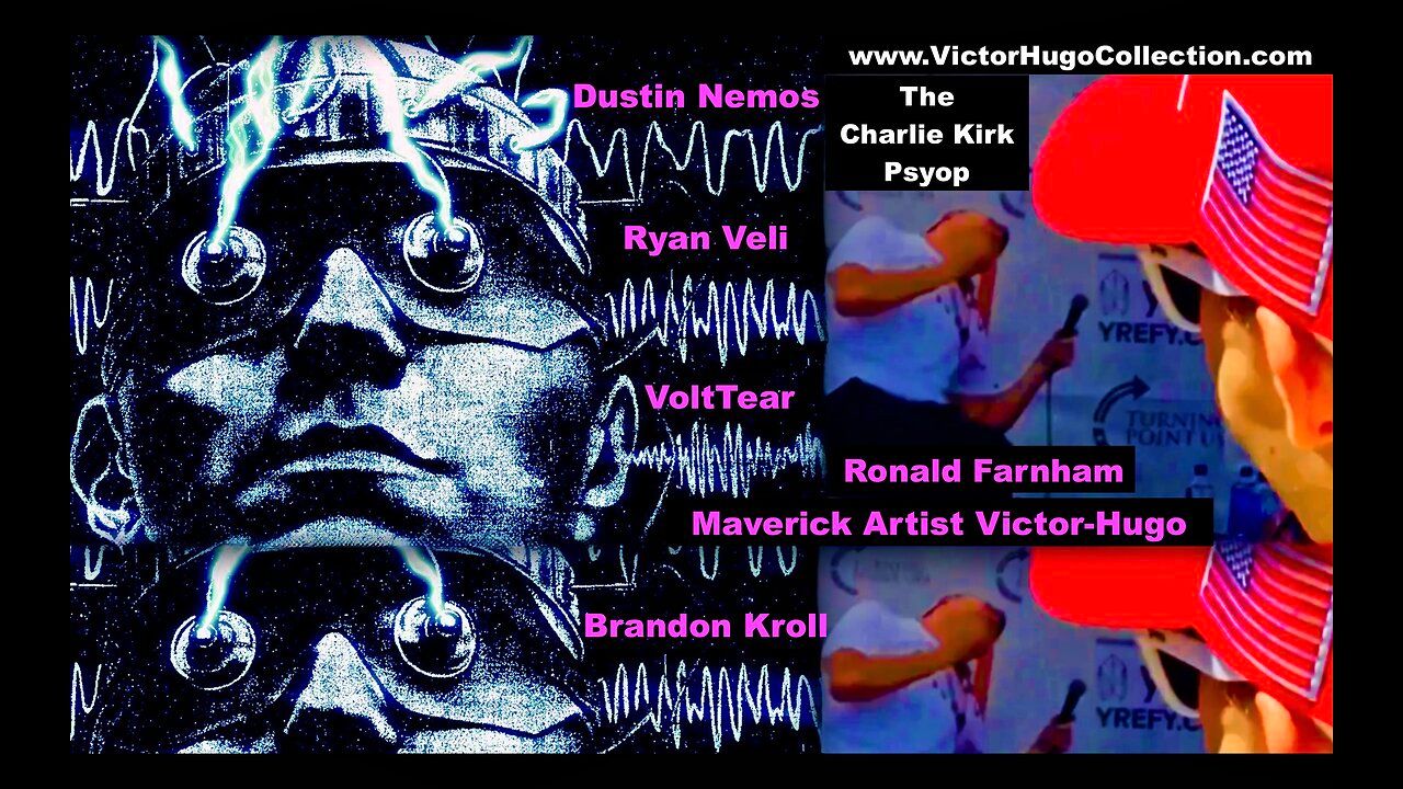 Charlie Kirk Mind Control Dustin Nemos Brandon Kroll Ryan Veli Ronald ...