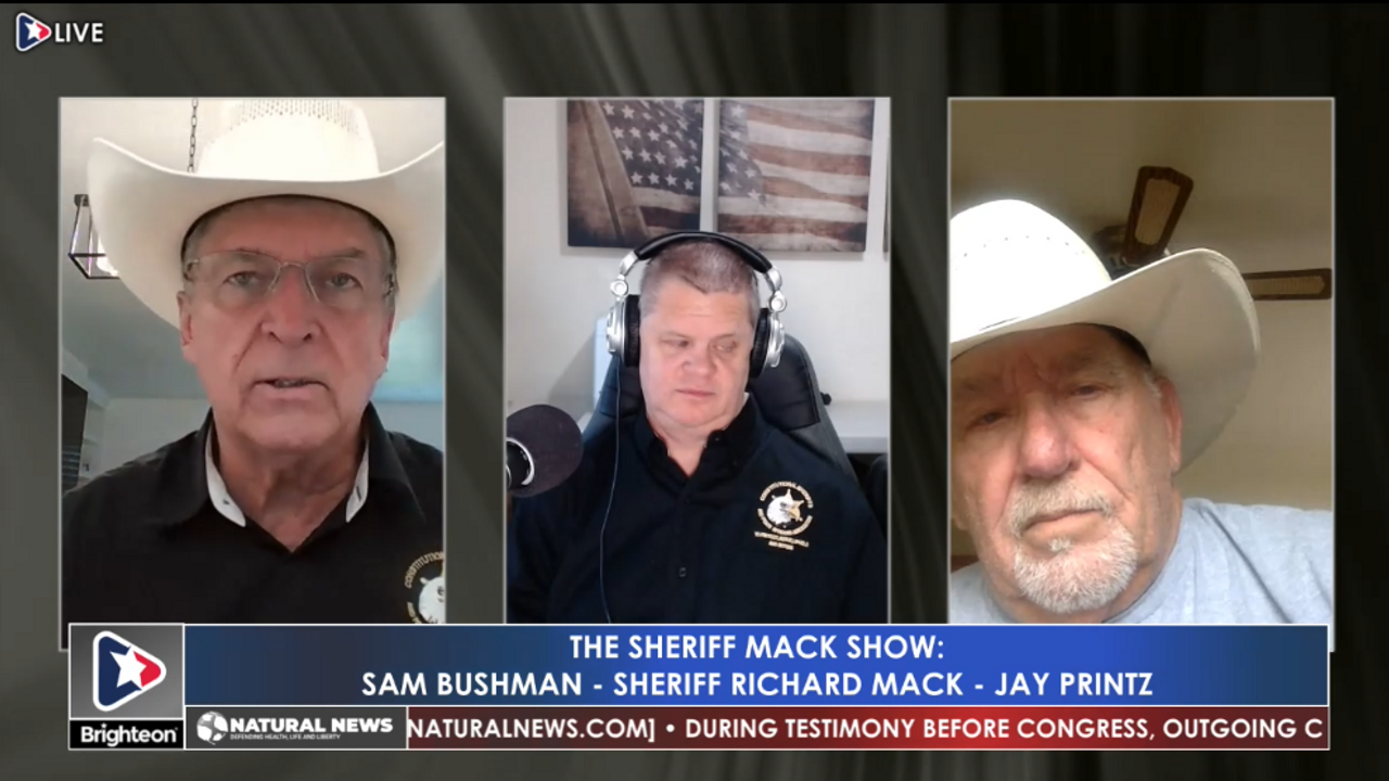 6/27/2023 The Sheriff Mack Show: Sheriff Richard Mack & Sam Bushman ft ...