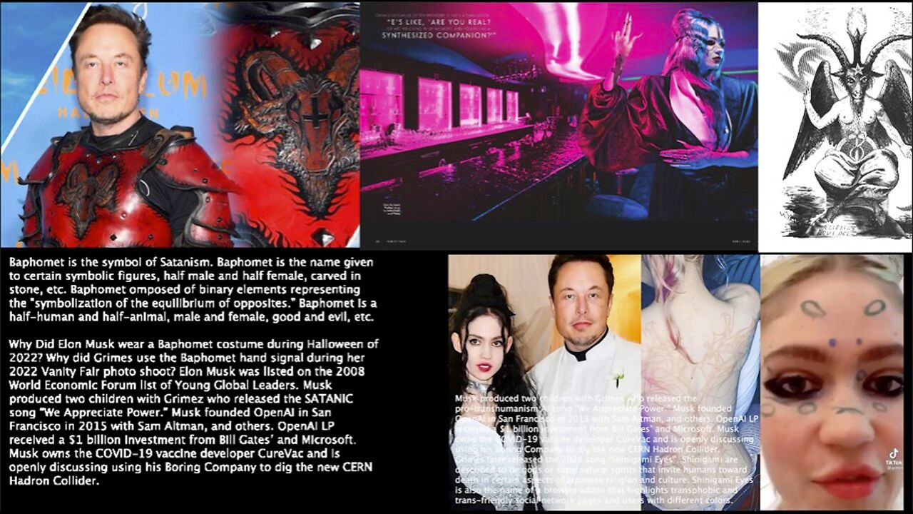 Baphomet | Why Did Elon Musk Dress Up Like Baphomet for Halloween? Why ...