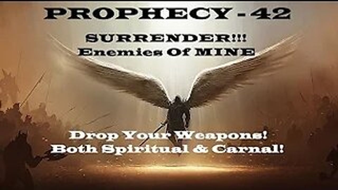 Prophecy 42 - YAH'S WORD Says HE will harshly Chastise Israel HIMSELF ...