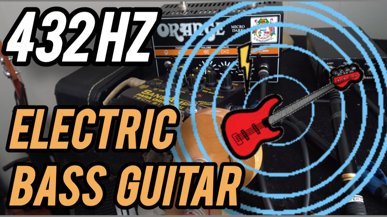 432hz Electric Bass Guitar - Xavier Chavez - Brighteon.com