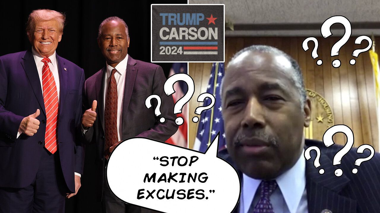Ben Carson | Trump / Carson 2024? "Never Makes Excuses." 2019 Interview ...